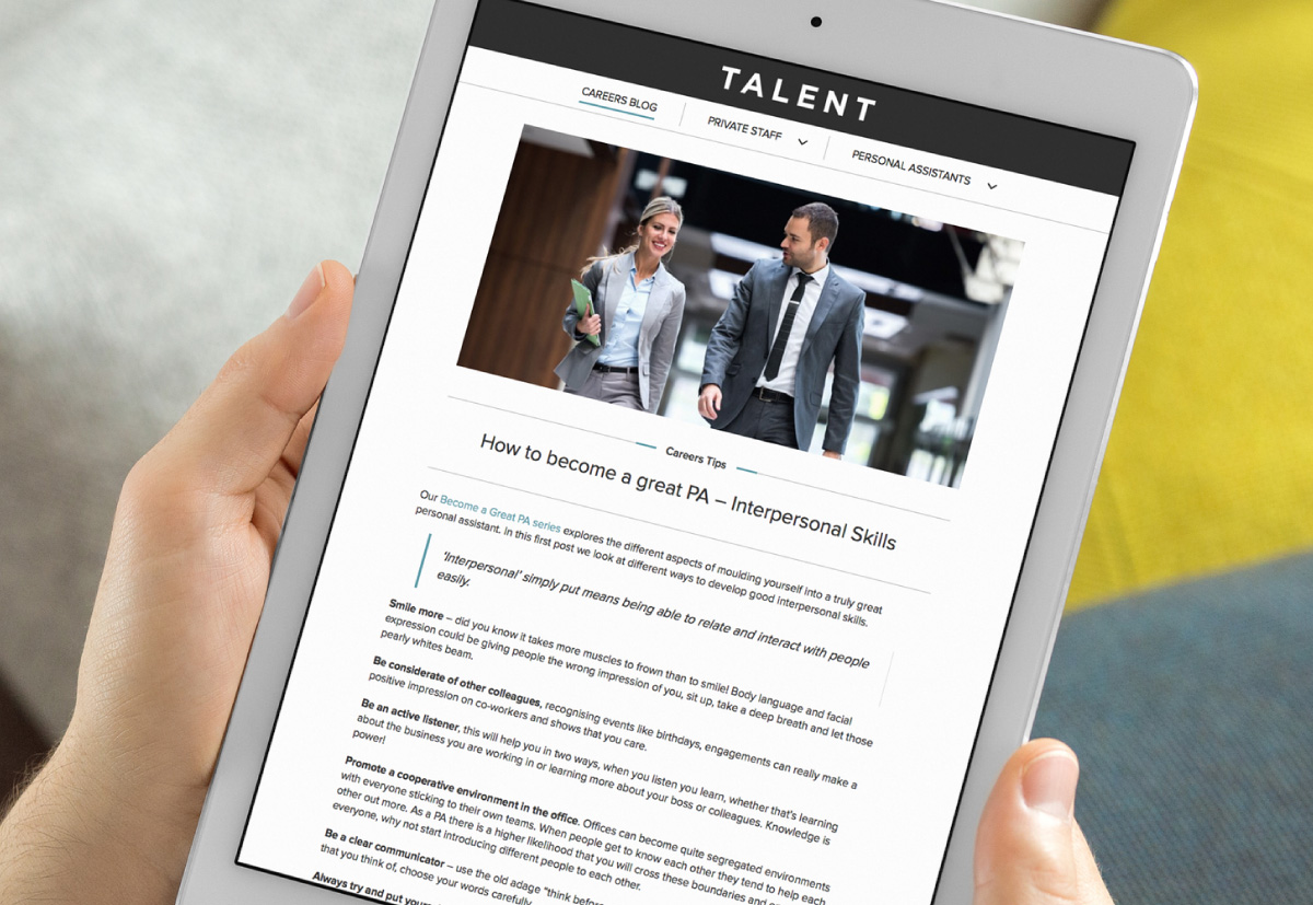 Talent Recruitment - Case Study | The Pixel Parlour