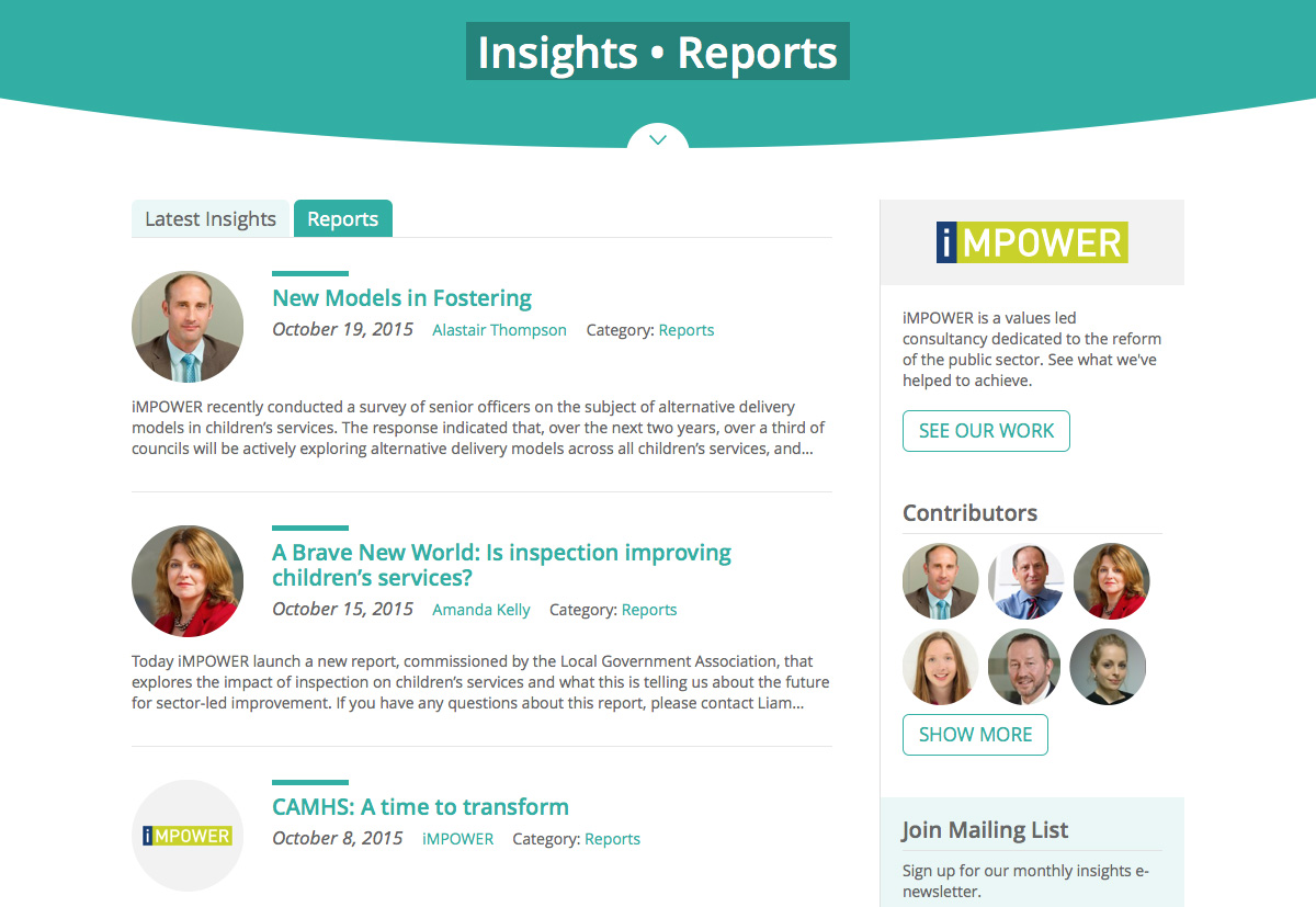 iMPOWER - Case Study | The Pixel Parlour